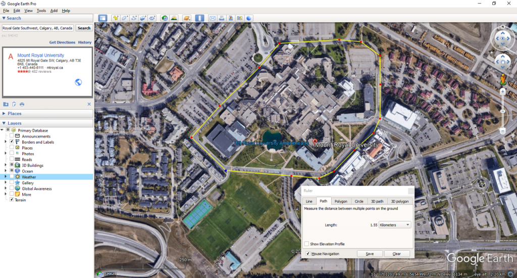 Getting Started in Google Earth Pro – A Practical Guide to Introductory ...